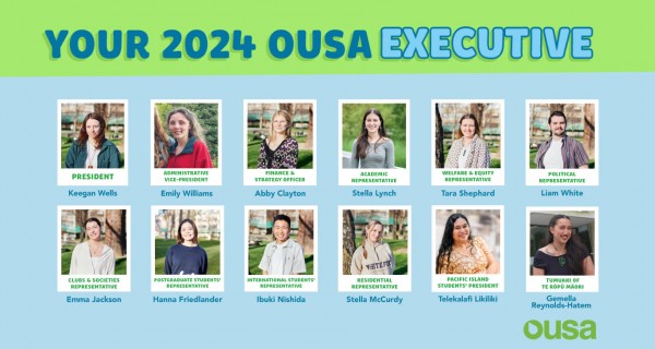 Executive | OUSA - Otago University Students' Association